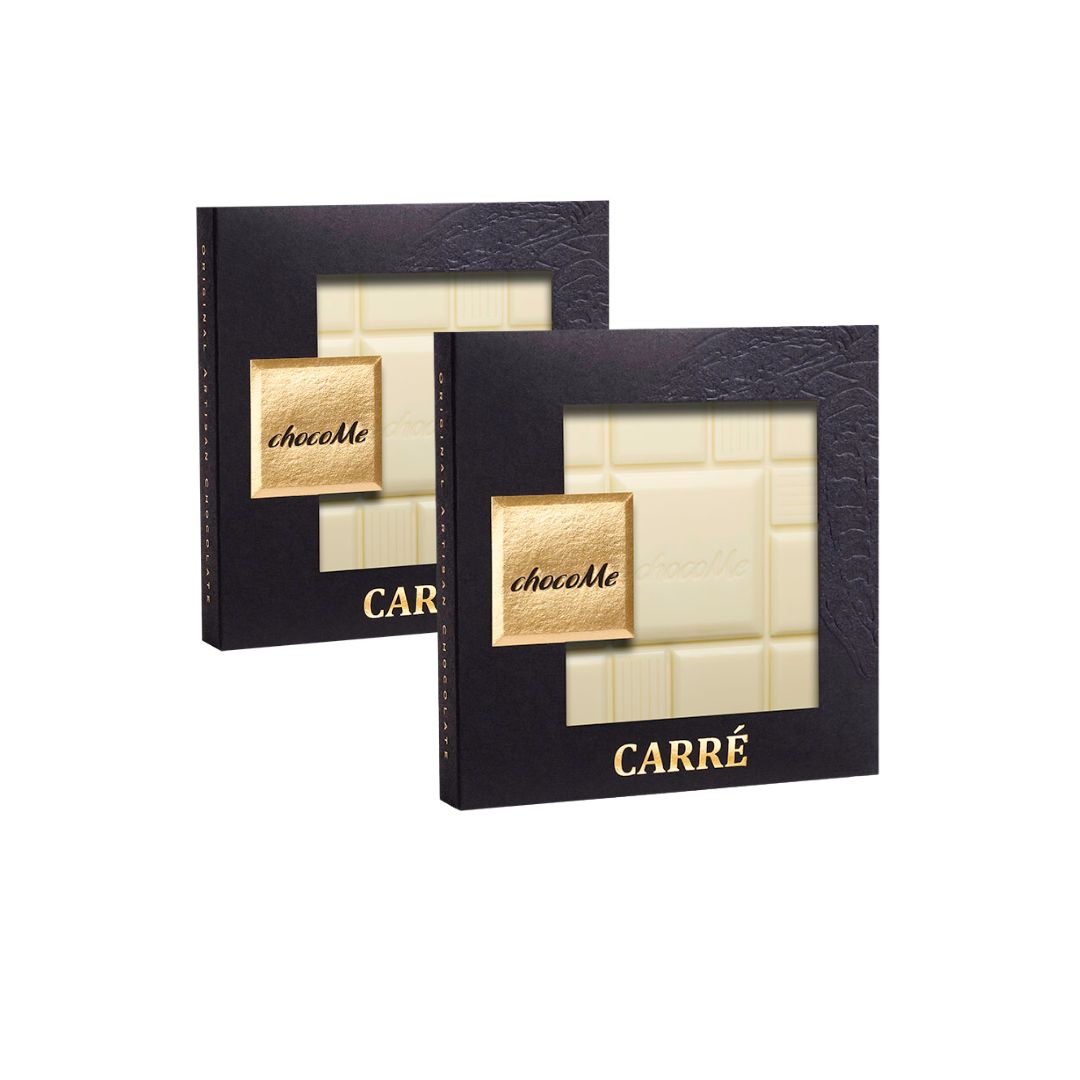 chocoMe - Chocolate Blanco sin Ingredientes 2x50g – Choco-me